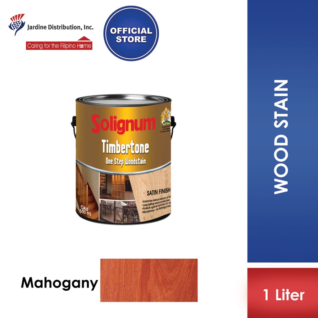 Solignum Timbertone Mahogany – 1 Liter | Shopee Philippines