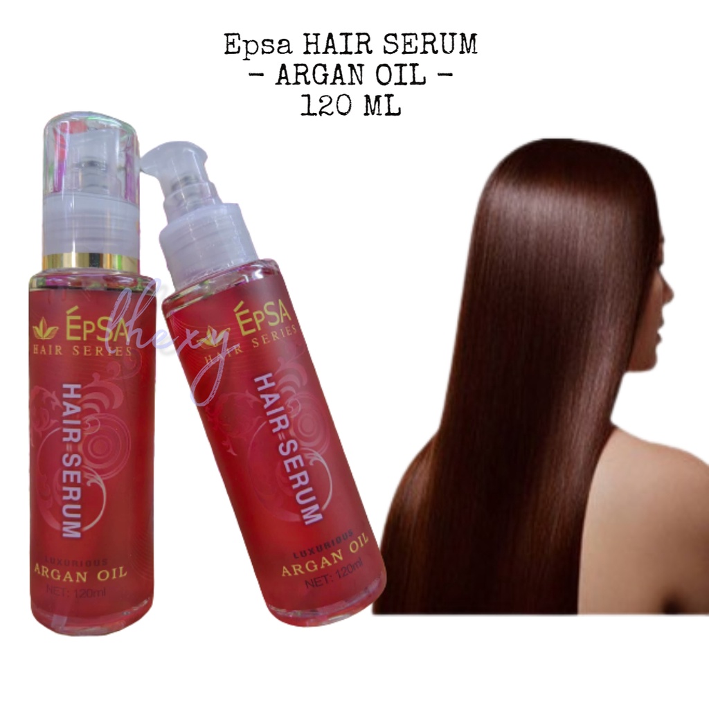 Epsa hair Serum ( Argan OiL ) 120mL - AUTHENTIC 1pcs | Shopee Philippines