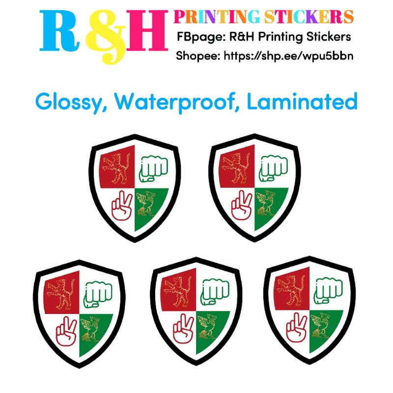 BBM SARA 2022 logo stickers, 5pcs | Shopee Philippines