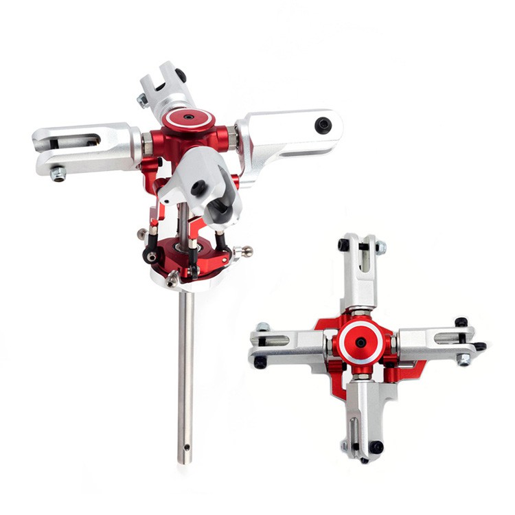 RC helicopter 450DFC 4-Blades Metal Main Rotor Head for Trex Align 450 ...
