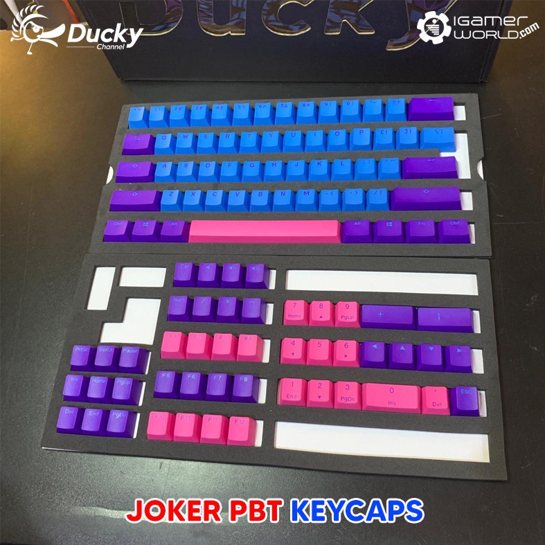 Ducky JOKER edition PBT Doubleshot ANSI for Mechanical Gaming Keyboard ...