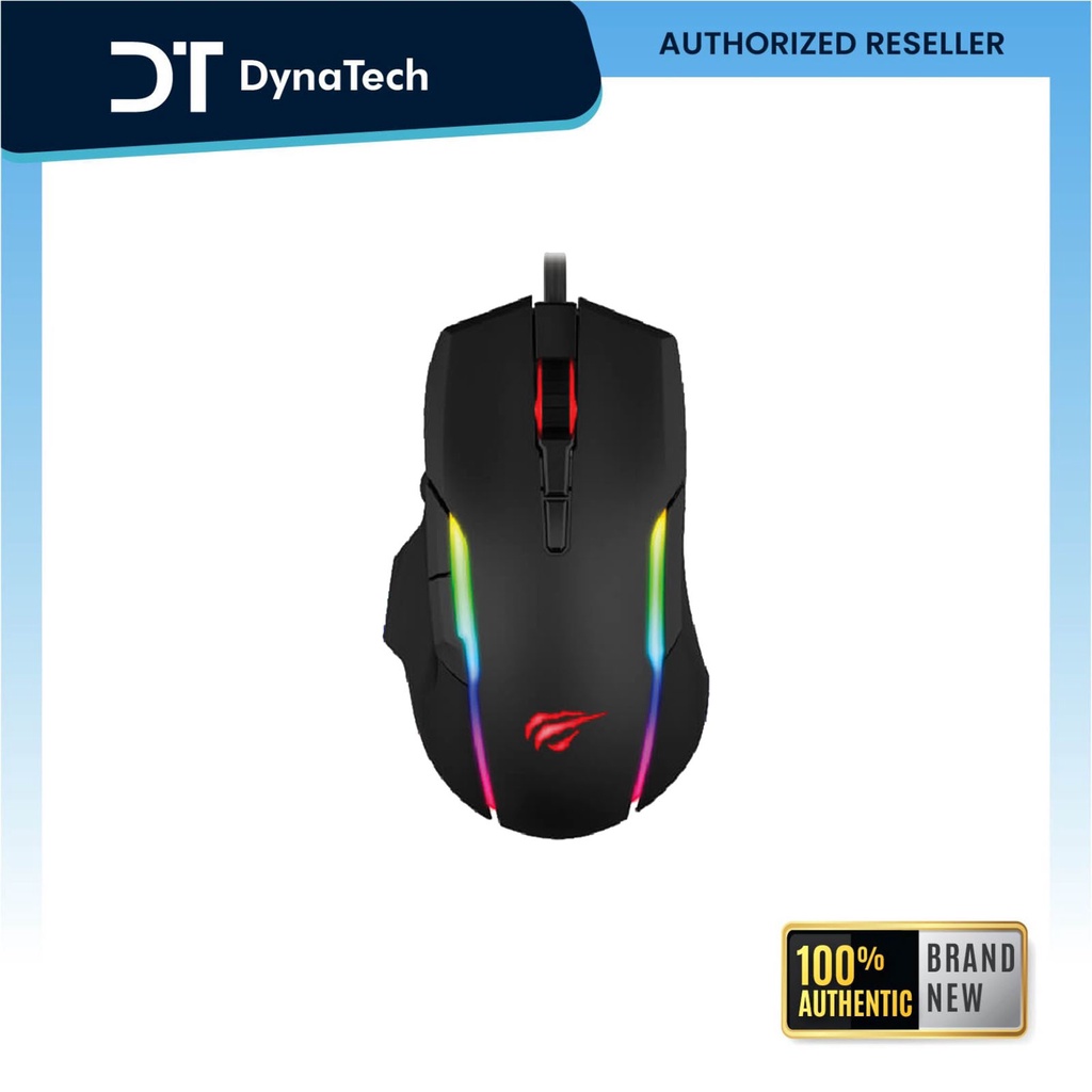 Havit RGB Backlit Gaming Mouse (HV-MS1012A) | Shopee Philippines