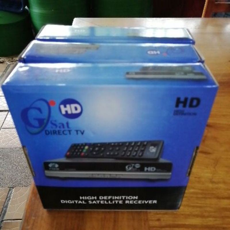 GSAT HD BOX w/ 1 months free plan 500. | Shopee Philippines