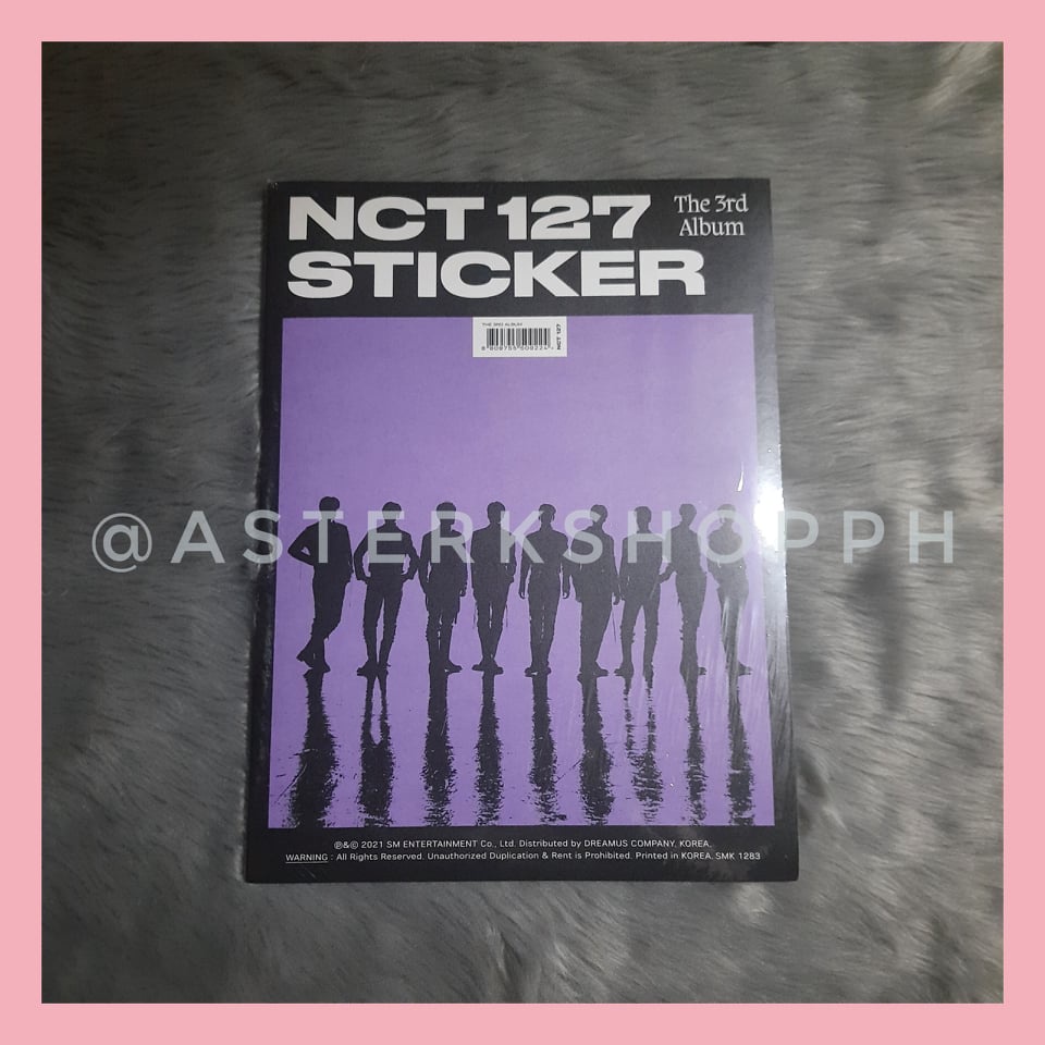 NCT 127 Sticker - Sticker Seoul City, and Sticky Version, Photobook, K ...