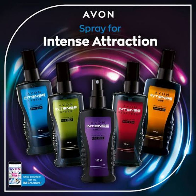 AVON INTENSE COLOGNE 100ML | Shopee Philippines