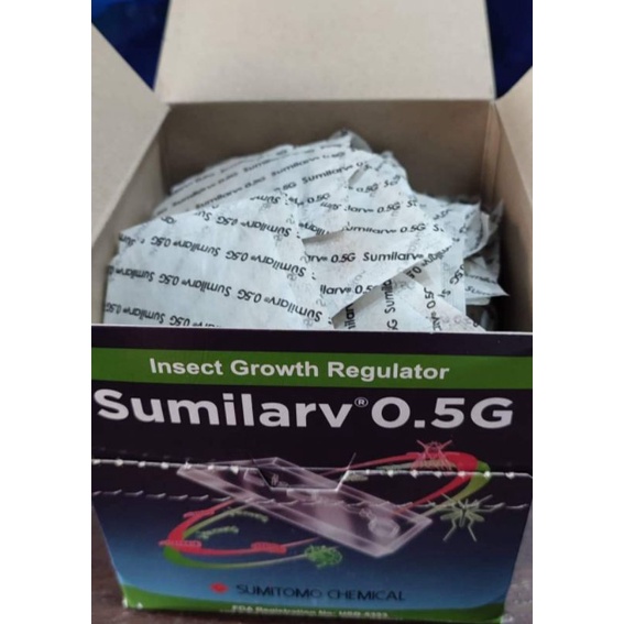 Pyriproxyfen Larvicide SUMILARV 0.5g 100 sachet in a box. | Shopee Philippines