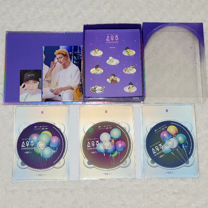 BTS Sowoozoo Blu Ray Unsealed with Namjoon RM PC Poca Photocard Official | Shopee Philippines