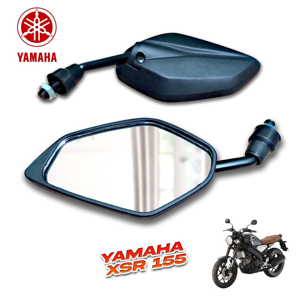 YAMAHA XSR | Motorcycle Side Mirror Short Stem | COD | Shopee Philippines
