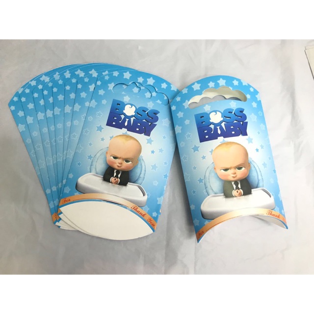 Boss Baby Paper Loot Bag 50 pesos/10pcs | Shopee Philippines