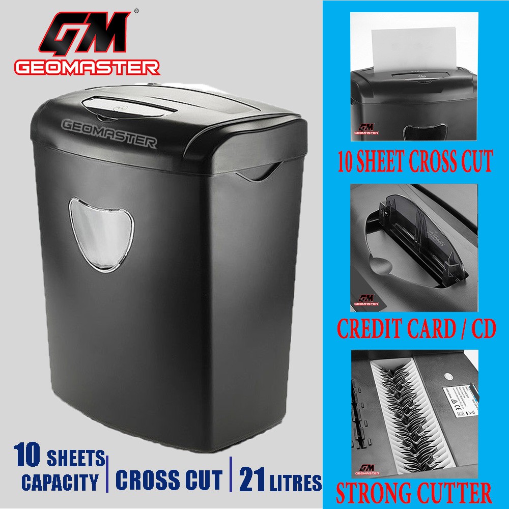 PRO EXTRA HEAVY DUTY PAPER SHREDDER (CROSS CUT ) | Shopee Philippines