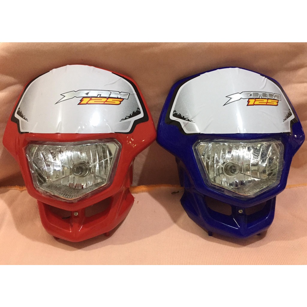 Headlight Assy XRM 125 with Cowling | Shopee Philippines