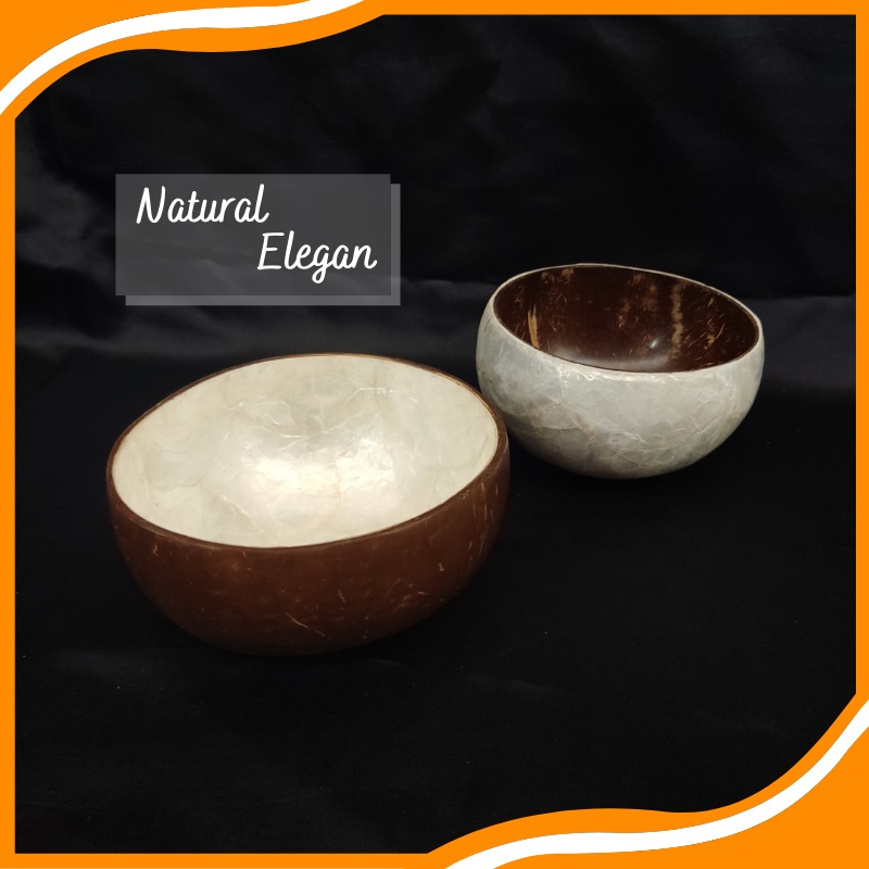 Coconut Shell Shell Bowl Soft Shell Layer Unique Serving Bowl For Fruit ...