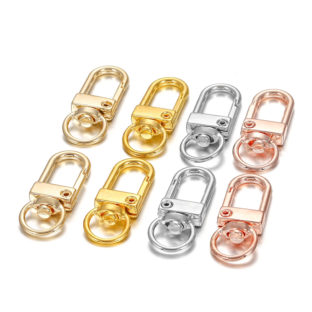 St.Kunkka 12*33mm Swivel Hook Lock Diy Keychain making | Shopee Philippines