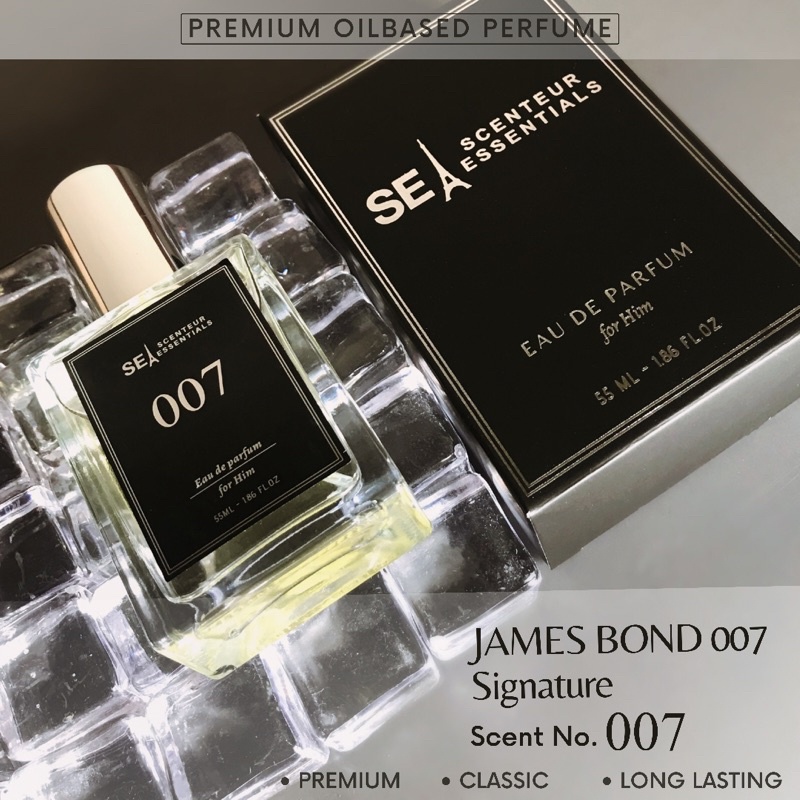 Scent 007 James Bond 55ML Premium Oil based Perfume for Men by SCENTEUR ...