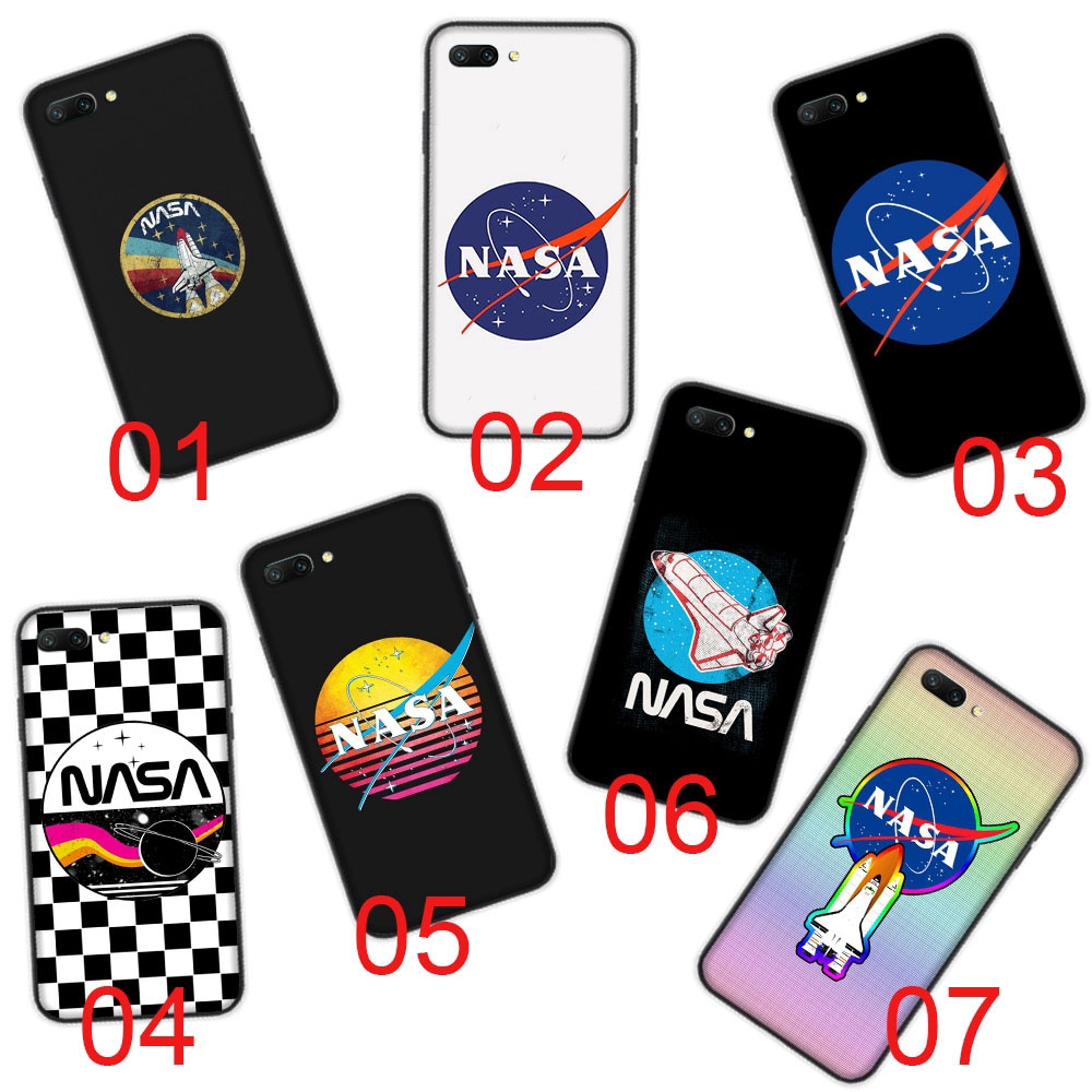 NASA Astronomy Design Black Soft Case Realme C2 C3 6 5 5I Pro 2 A5 ...