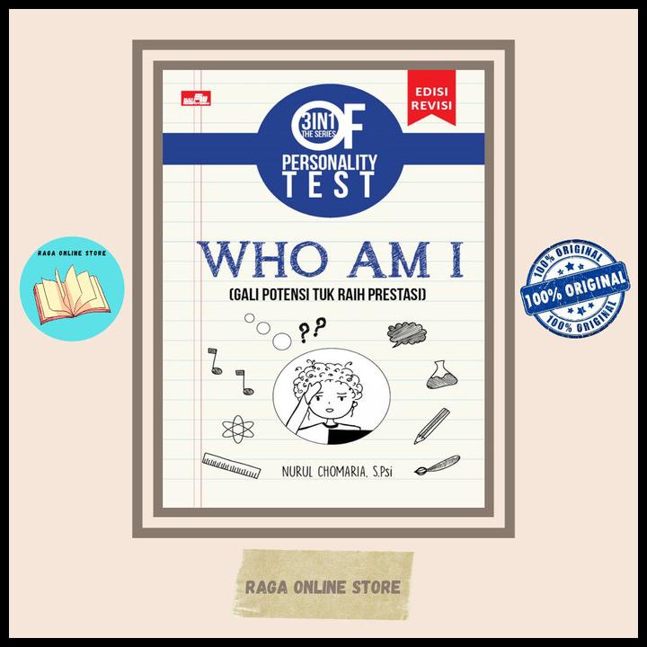 Book 3 In 1 The Series Of Personality Test: Who Am I (Revised Edition ...