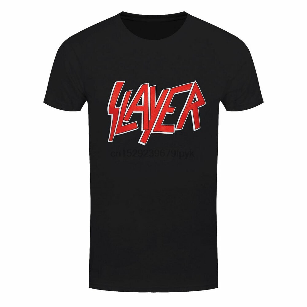 Official Slayer Classic Logo Metal Band T-Shirt | Shopee Philippines