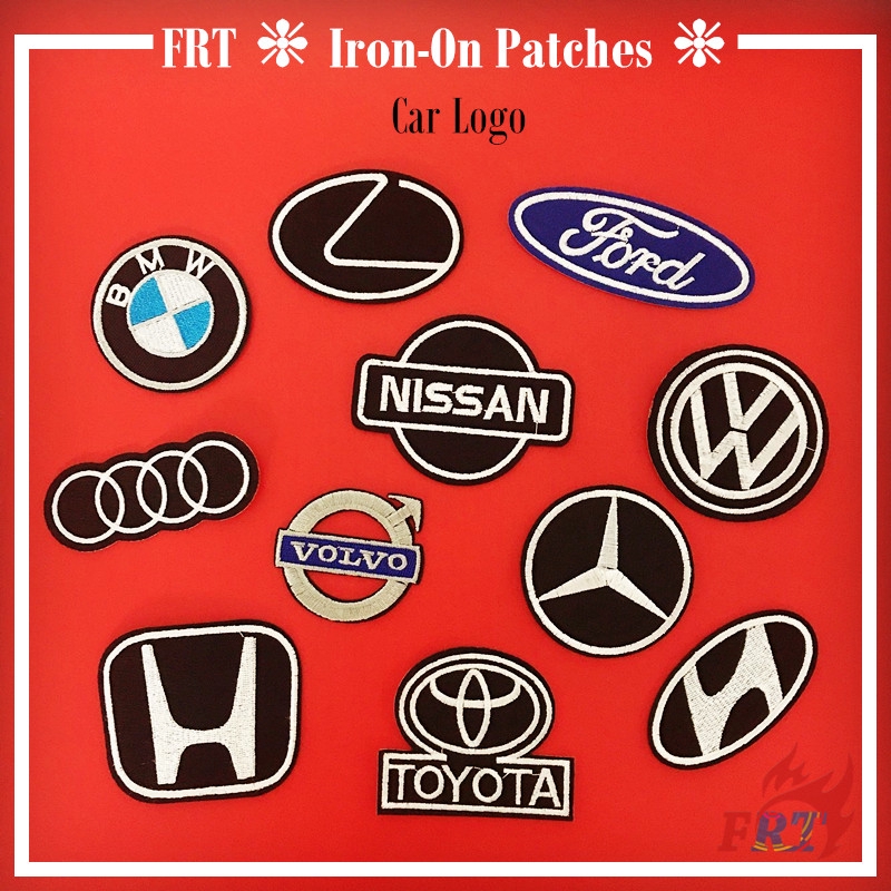 ☸ Fashion Brand ：Car Logo -11Style Patch ☸ 1Pc Diy Sew On Iron On Patch ...