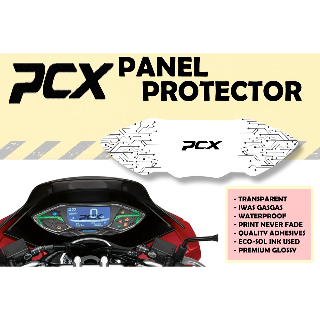 HONDA PCX 160 SCREEN PROTECTOR / PCX ACCESSORIES / PCX PANEL GAUGE ...