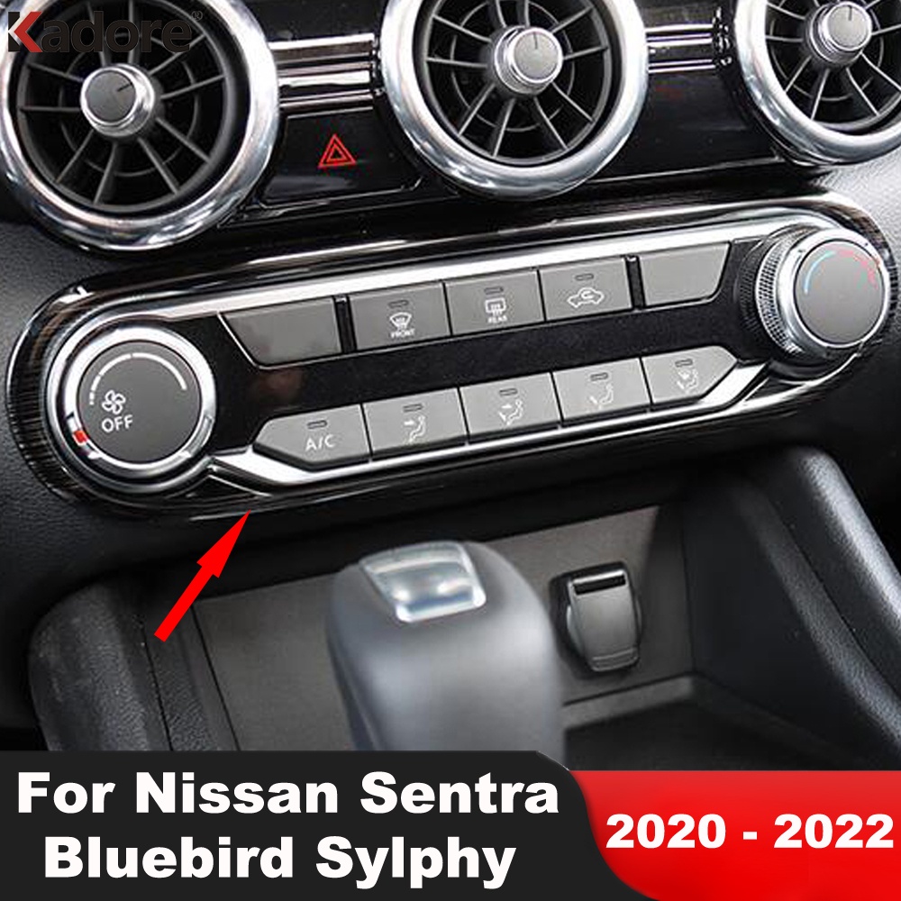 For Nissan Sentra Bluebird Sylphy 2020 2021 2022 Stainless Steel Car ...