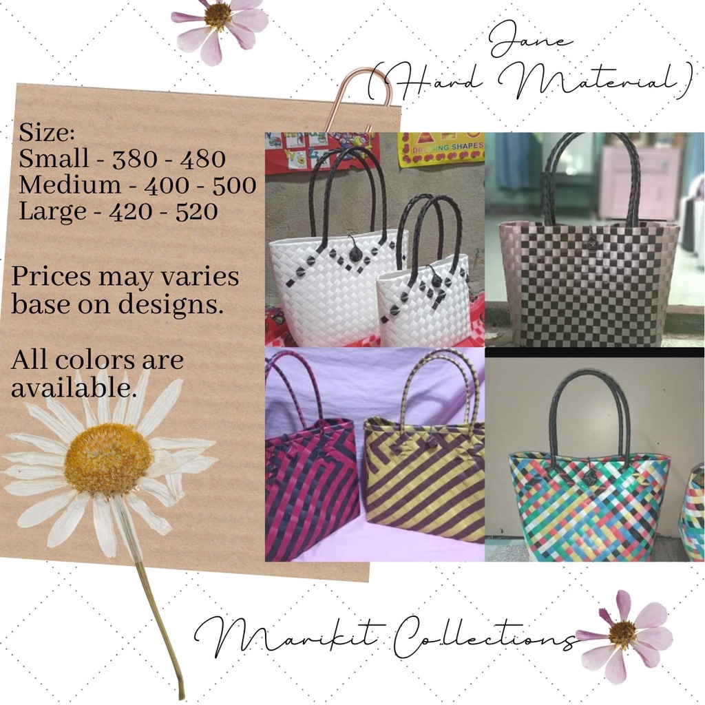 Jane Bag V3 - Two Tone (Hard Material) | Shopee Philippines