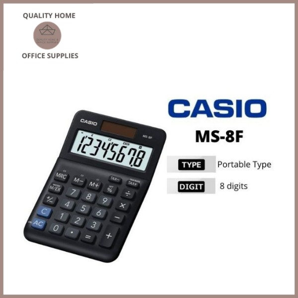 CasioMS-8F | The Standard for Business | OFFICE | Calculators ...