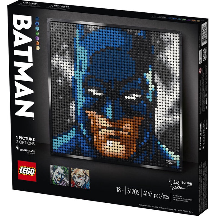 Lego Art 31205 Jim Lee Batman Collection | Shopee Philippines