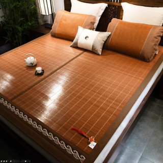 Yali Carbonized Bamboo Mat Banig Fold Cooling Mattress Pad Sleeping Mat ...