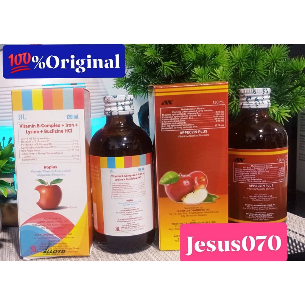 IROPLUS / APPECZIN PLUS (Generic of Appebon) (Vitamin B-Complex + Iron ...