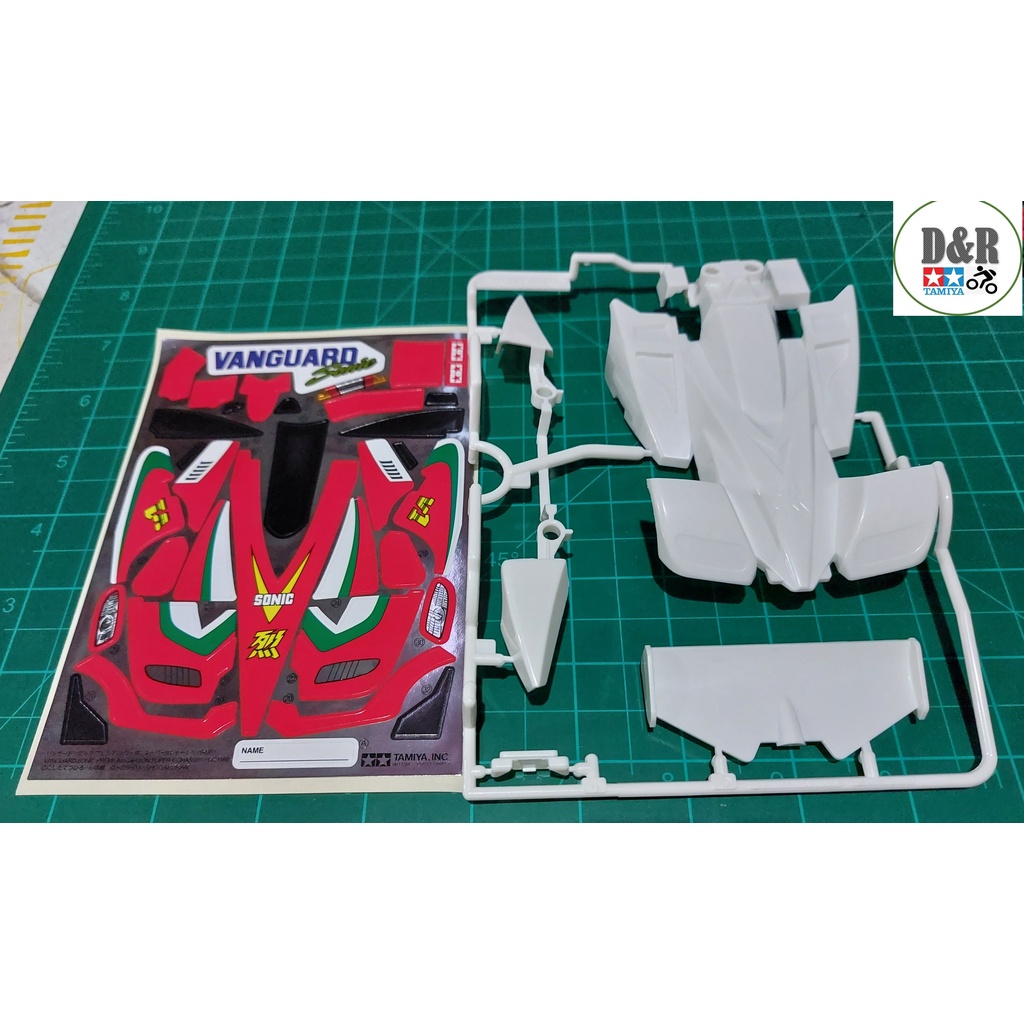 Tamiya Super 2 (S2) Vanguard Sonic Cowl with Sticker | Shopee Philippines
