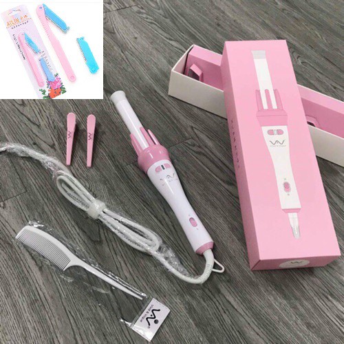 360 AUTOMATIC ROTATION HAIR CURLING MACHINE (FREE KOREAN TOOTHBRUSH ...