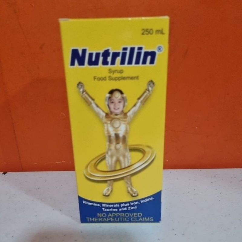 Nutrilin Syrup 250ml | Shopee Philippines