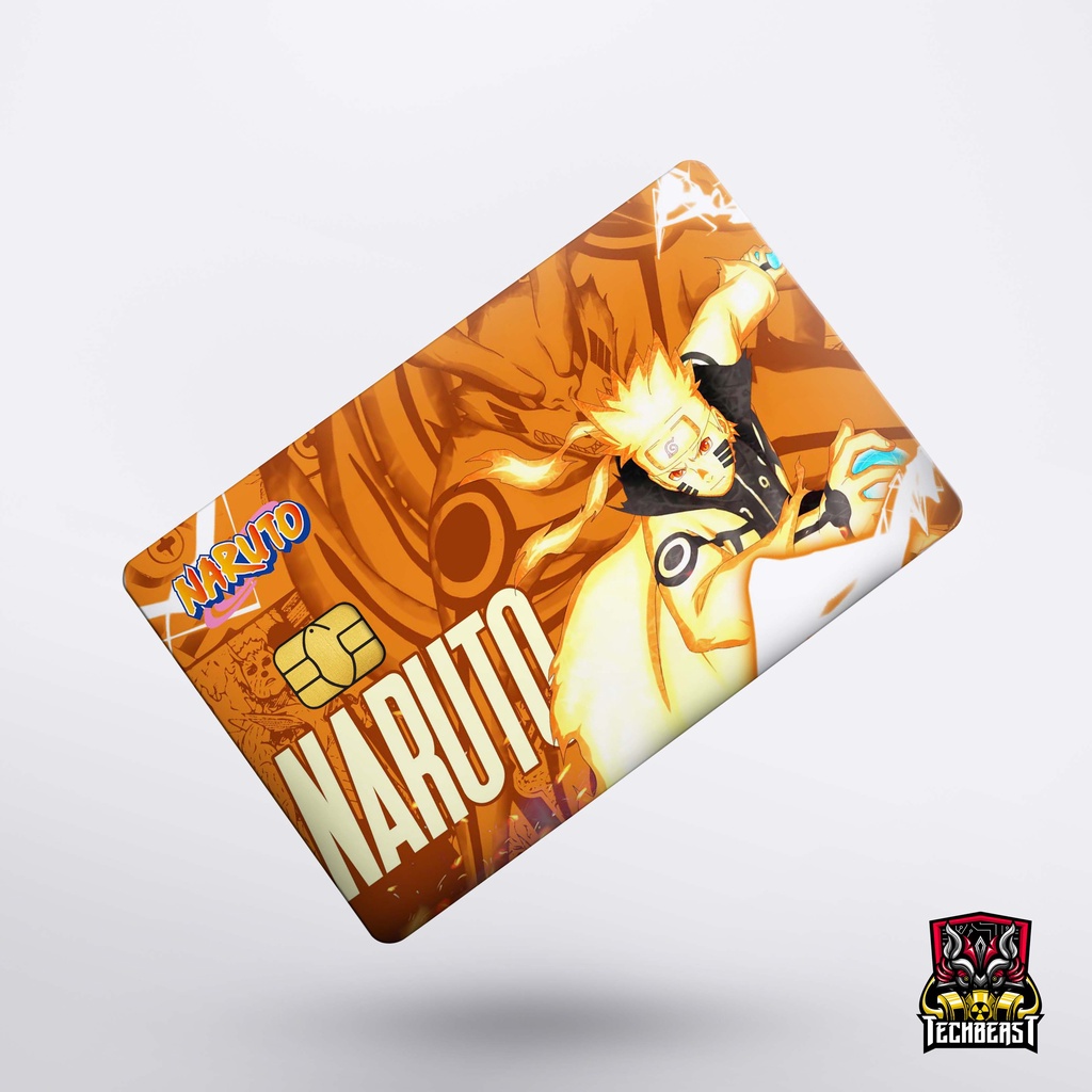 3M Naruto ATM Debit Credit Beep Card Skin Vinyl Sticker Techbeast ...