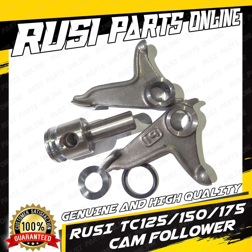 RUSI TC125/150/175 Cam Follower KIT/ TC CAM FOLLOWER ONLY | Shopee ...
