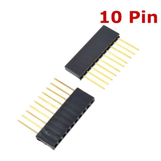 Pin Head Female Long 1X10 Pin 10p Header Length 1x10p 1 X 10 P ...