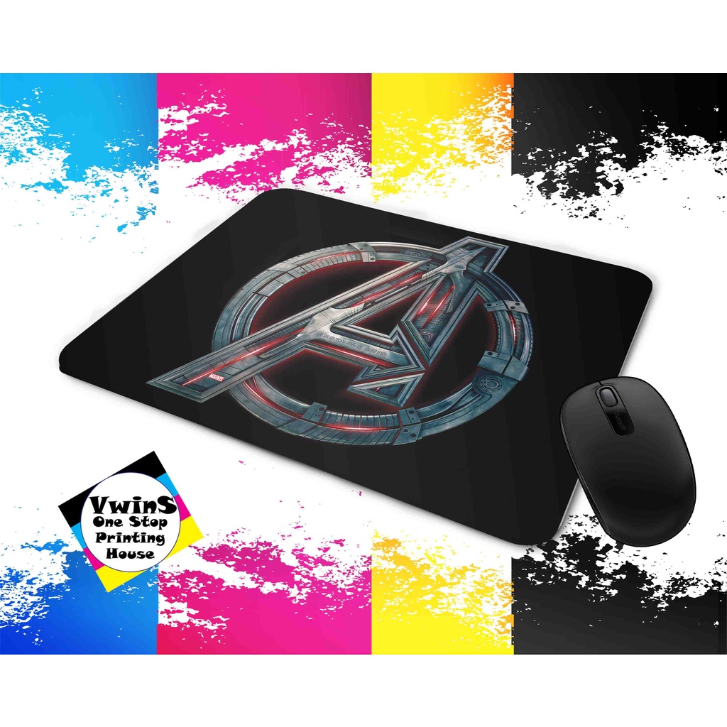 Marvel Design Mousepad! The Avengers Design Mouse pad Special Edition Part 1 of 2 | Shopee ...