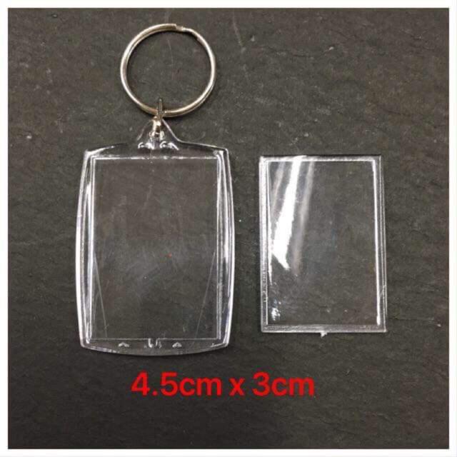 Acrylic keychain DIY Photo (Different Shapes) Photo Print/Photo insert ...