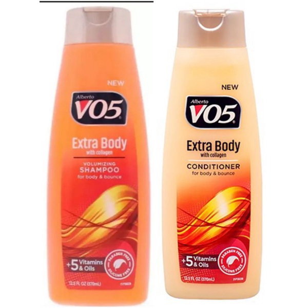 Alberto Vo5 Extra Body Volumizing Shampoo And Conditioner W Collagen