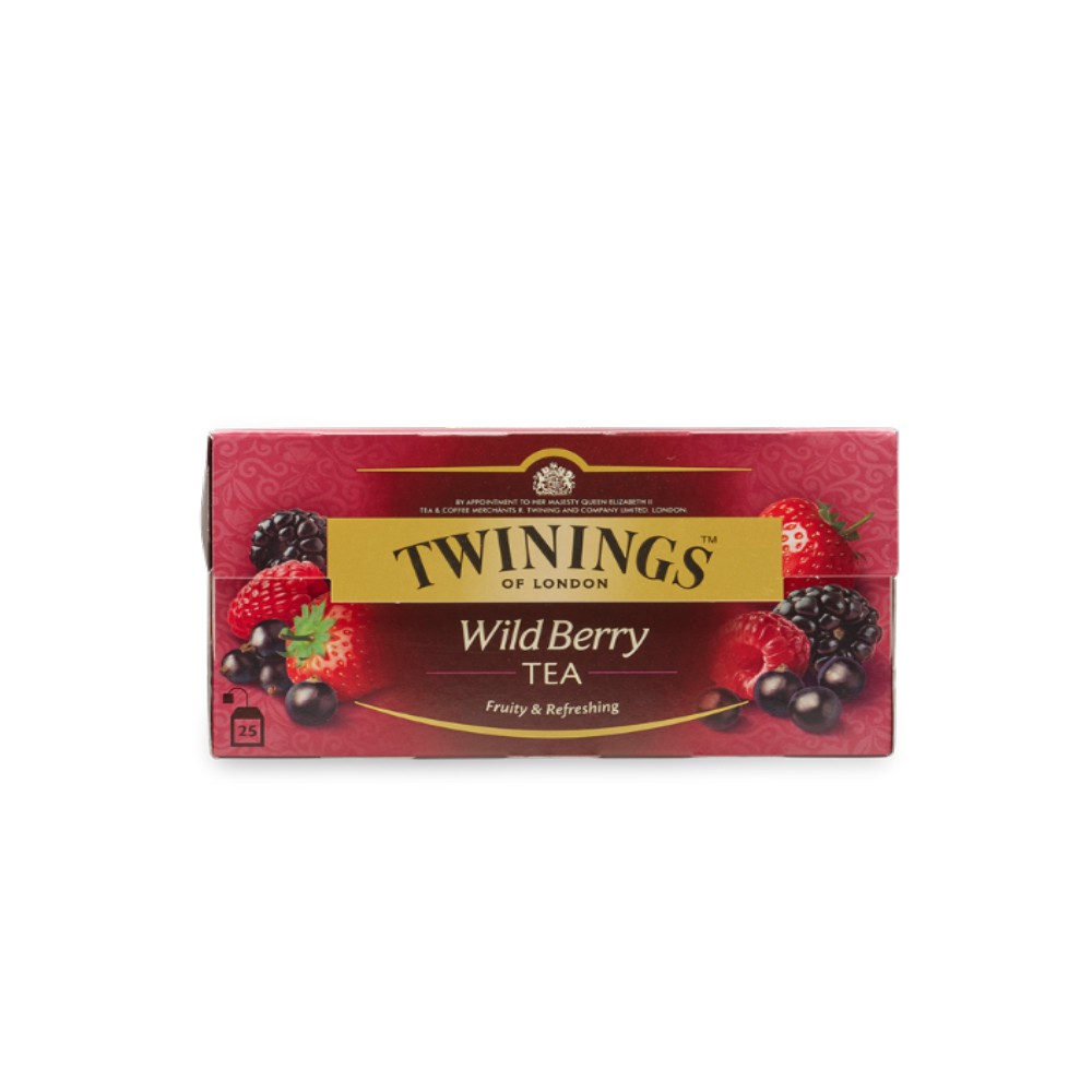 Twinings Wild Berry Tea 25x2g | Shopee Philippines