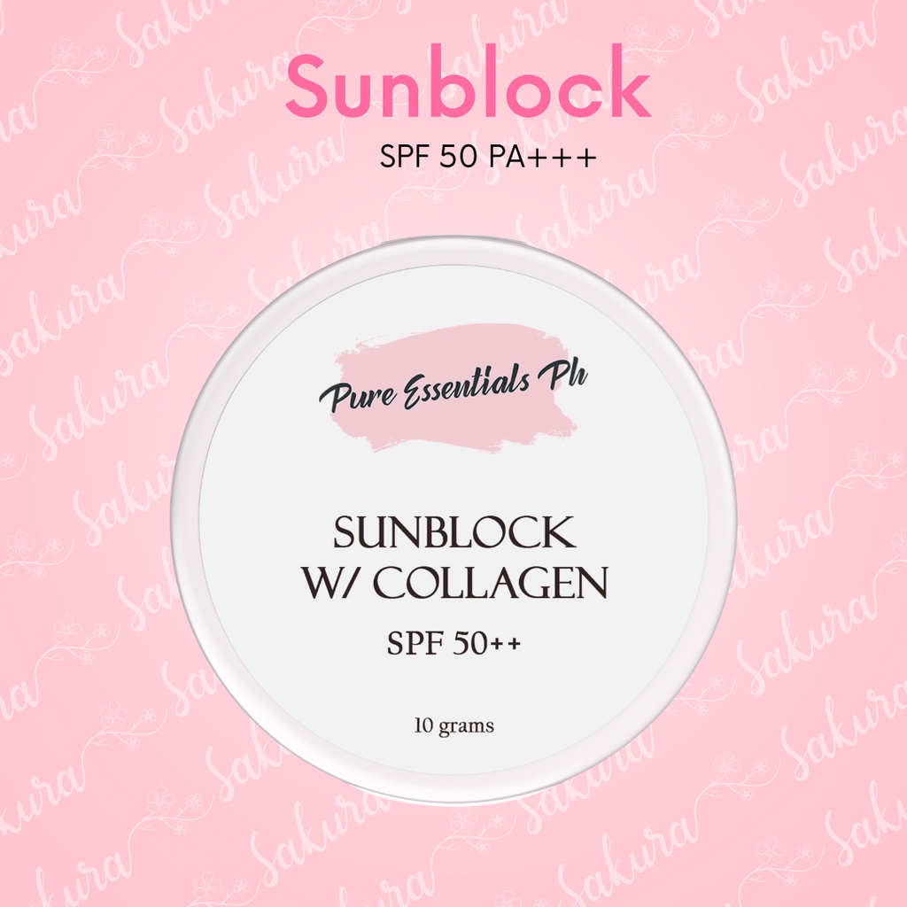 Sunblock 10g spf50+++ (Melasma remover,Pekas Remover,Anti aging,Skin ...