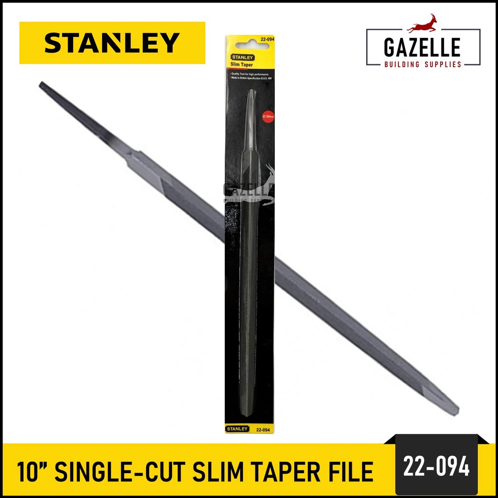 Stanley Slim Taper File Kikil 4" 5" 6" 8" 10" - 22-304 22-090 22-091 22 ...