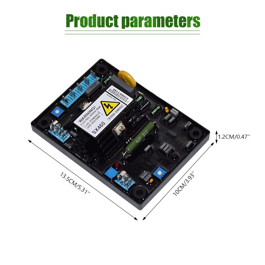 SX460 AVR Generator Automatic Regulator For Brush-less Generators ...