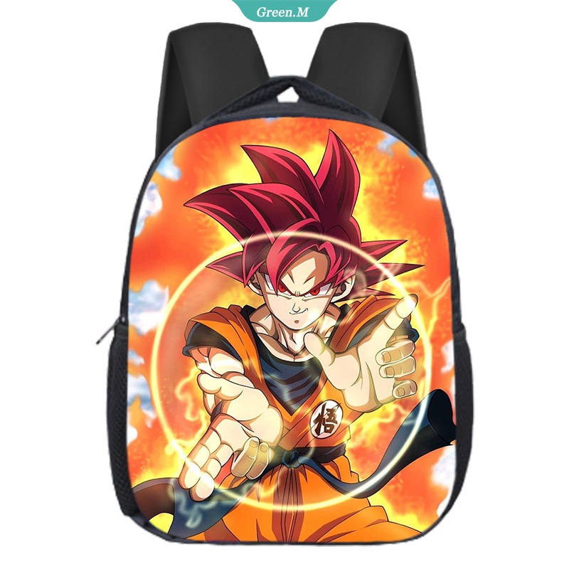 Dragon Ball Backpack Super Saiyan Goku Vegeta School Bags Cartoon Anime ...