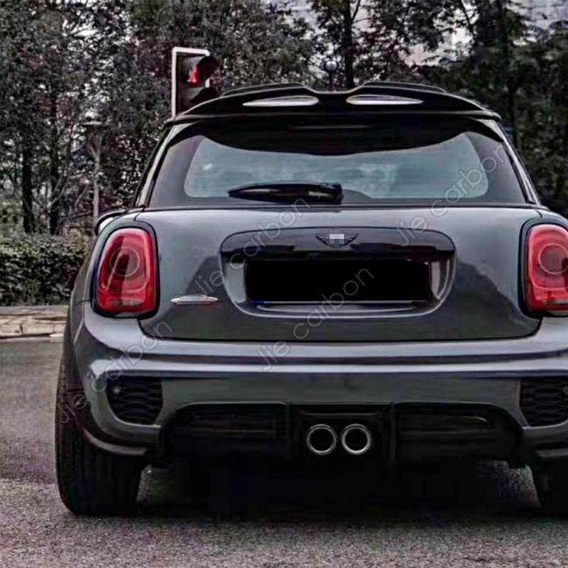 Carbon Fiber Rear Roof Spoiler Wing Tail Trunk Boot Lip Wing Car ...