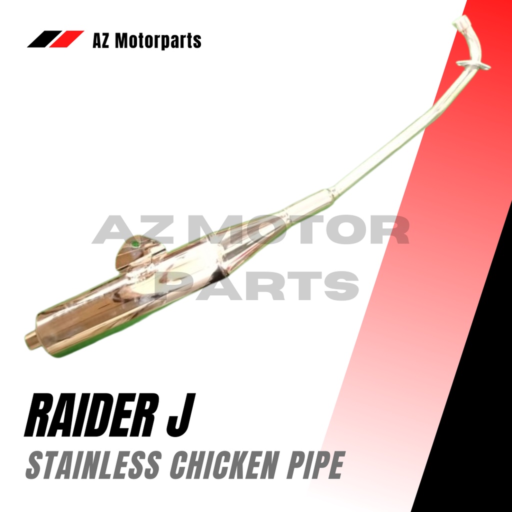 Stainless Chicken pipe for RAIDER j | Shopee Philippines