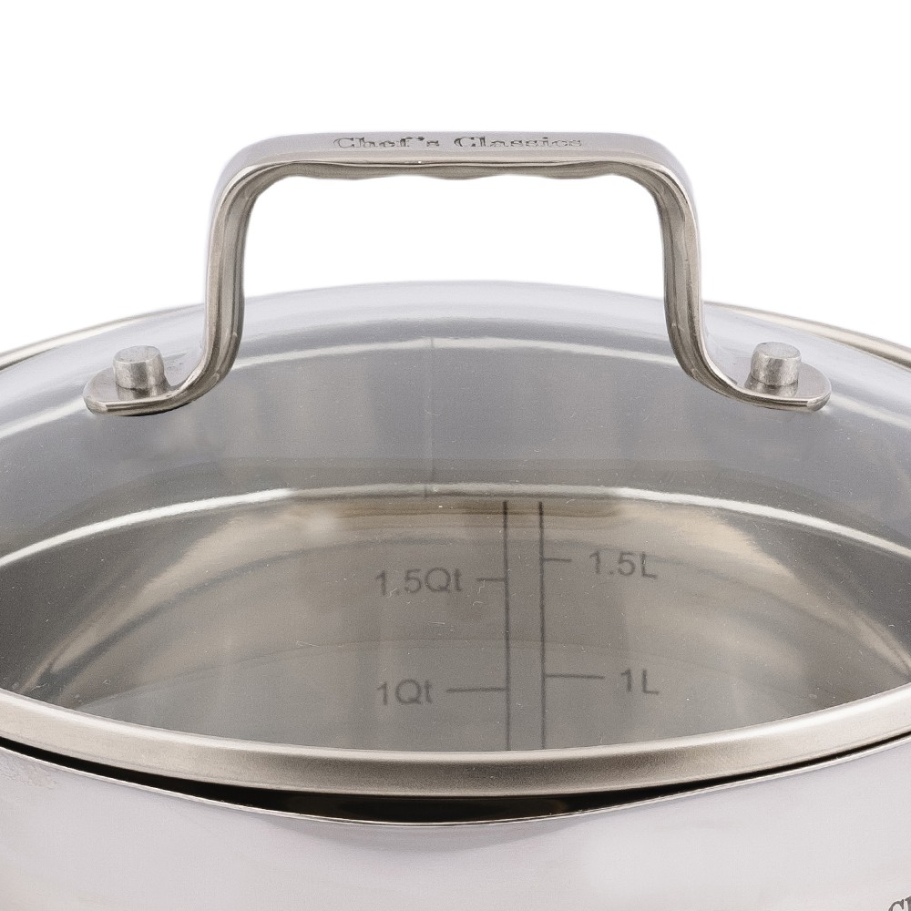 Chef's Classics Cilantro Stainless Steel Saucepan, 16cm | Shopee ...