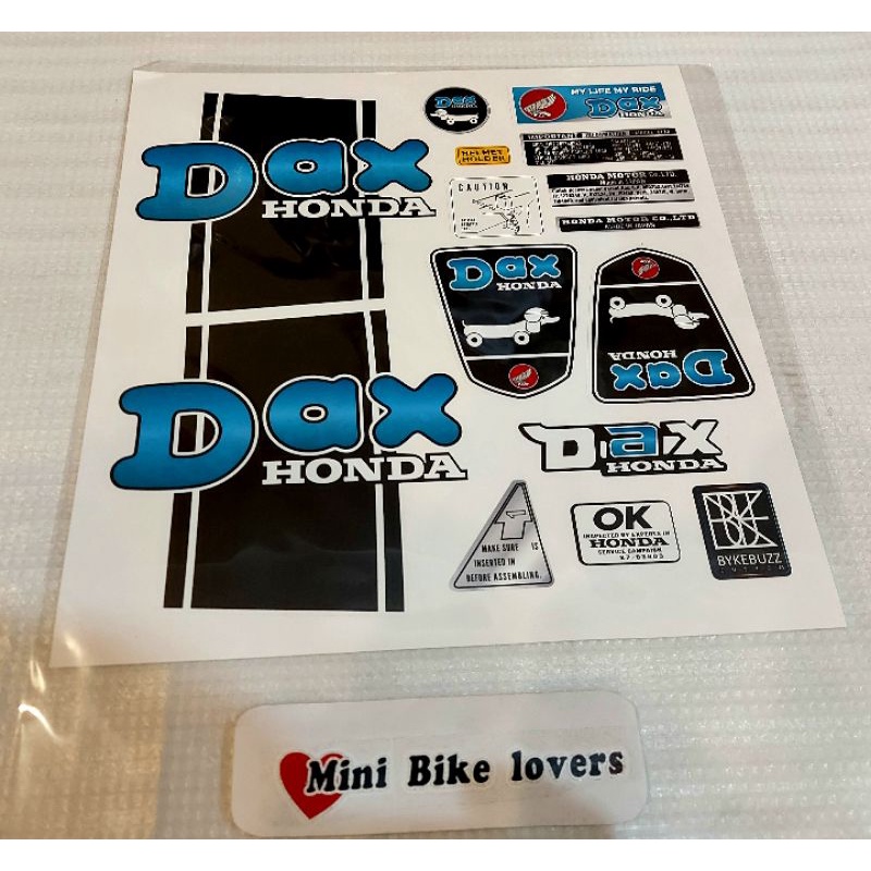 Sticker Set Honda Dax/st50st70 | Shopee Philippines