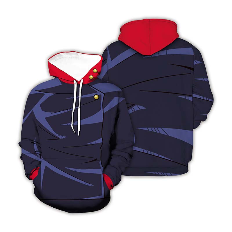 Multiple Jujutsu Kaisen Coat King Fighters Long Sleeve 3D Print ...