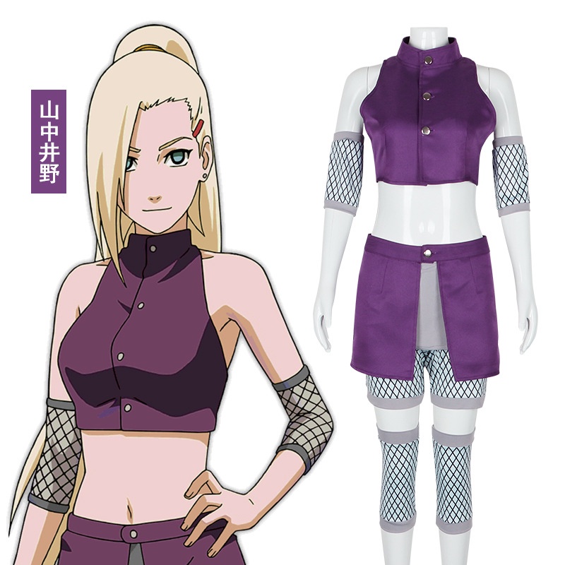 Fire Ying Ninja Cosplay Yamanaka Ino Cos Clothing Women's Yamanaka Ino ...