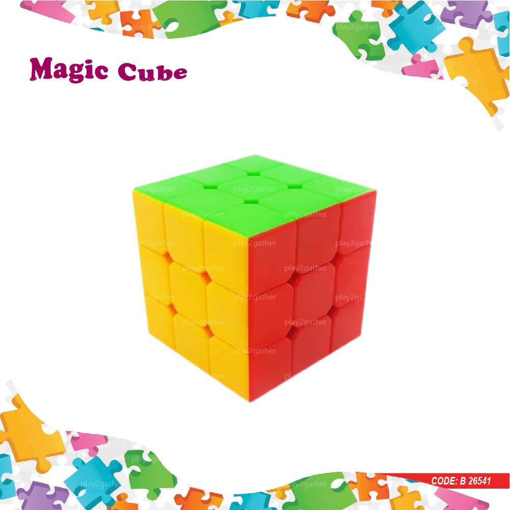 Magic Cube 3x3x3 Stickerless Block Puzzle XY3573 Speed Cube Sugar ...